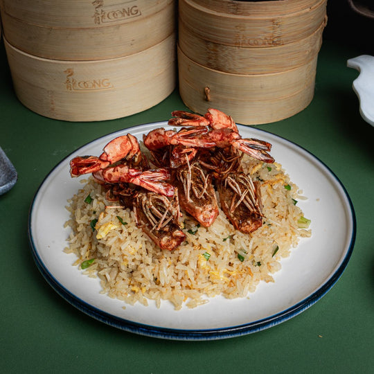 Tiger Prawn Fried Rice | 黄金虾仁炒饭 – Halal Dim Sum Restaurant Singapore ...